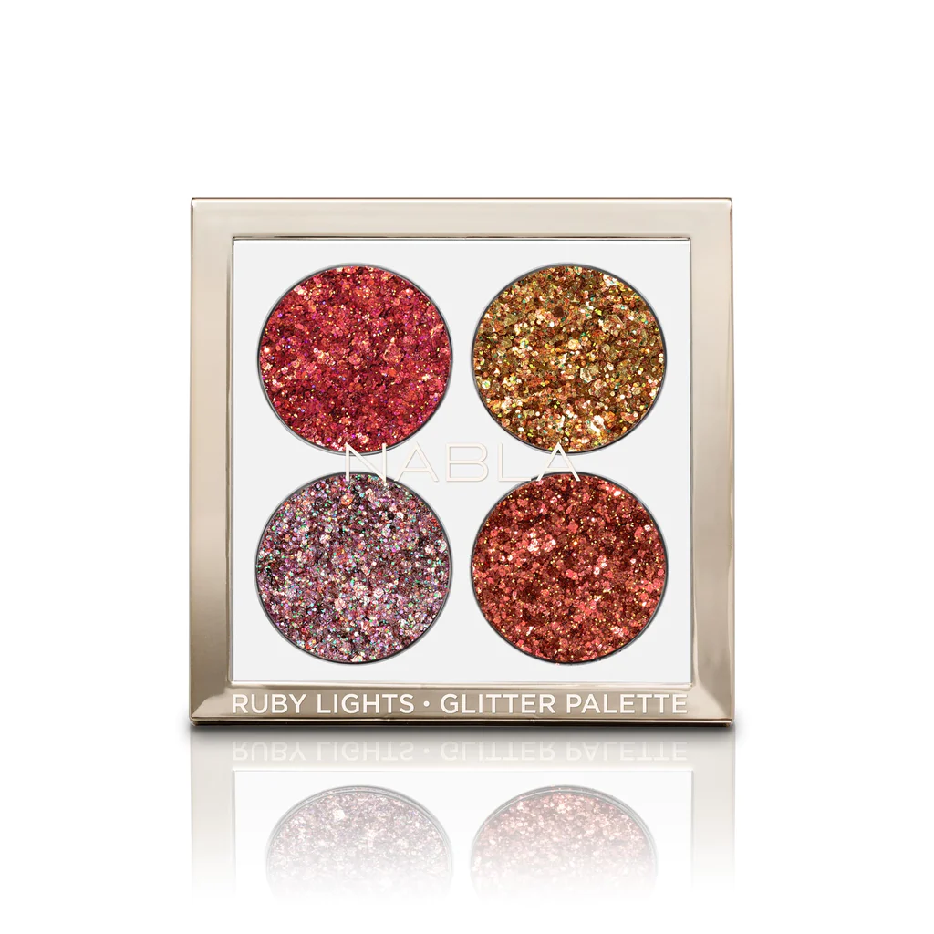 Nabla Ruby Lights Glitter Palette – أونلاين بيوتي – Online Beauty